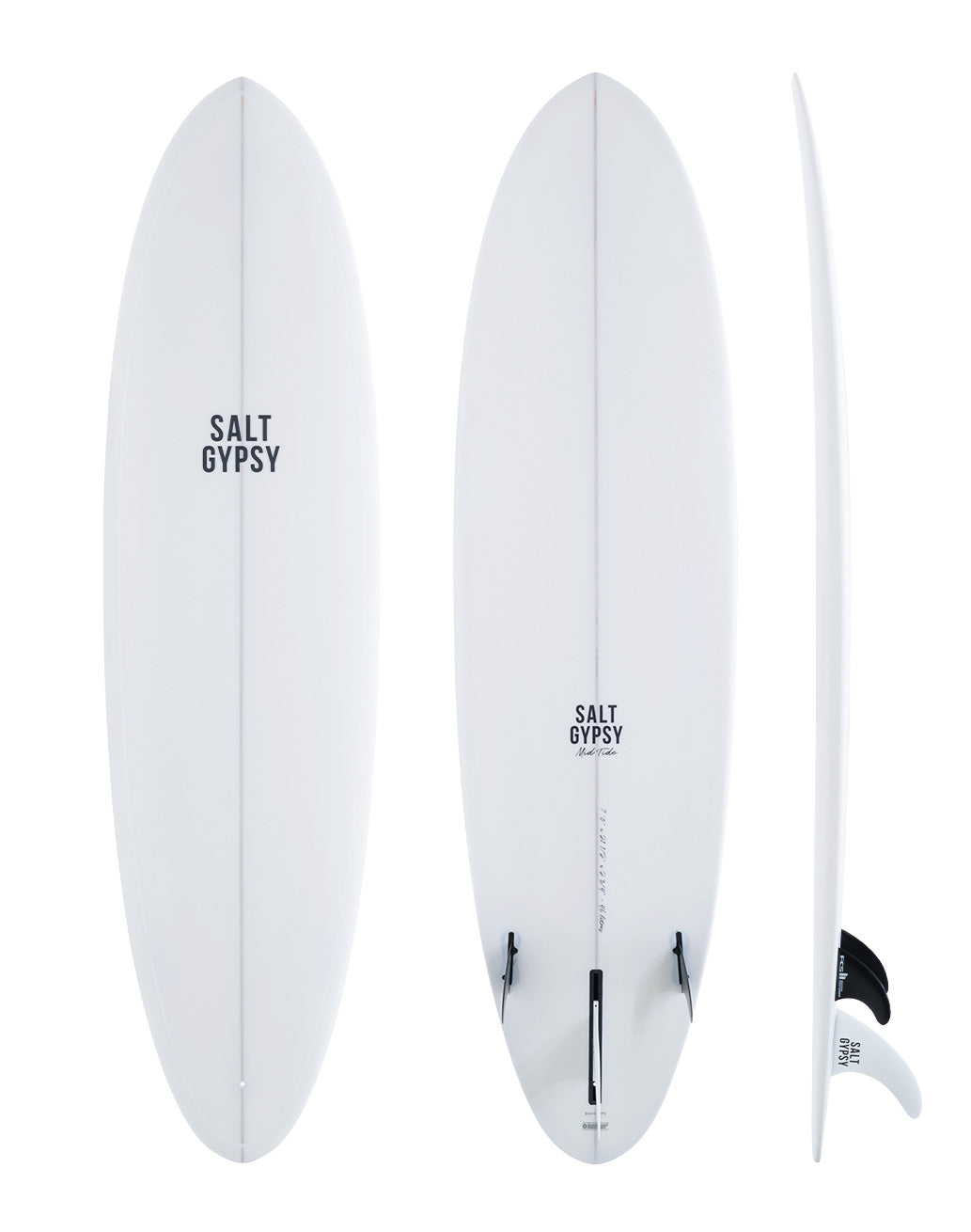 Salt Gypsy Mid Tide mid length surfboard – Global Surf Industries - USA