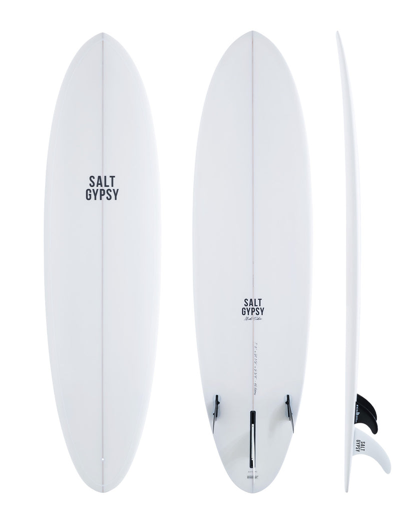Salt Gypsy Mid Tide mid length surfboard – Global Surf Industries - USA